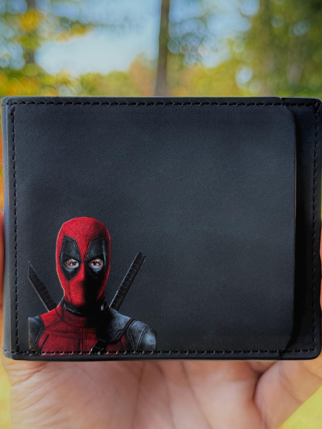 Deadpool ID Mask Wallet - Etsy