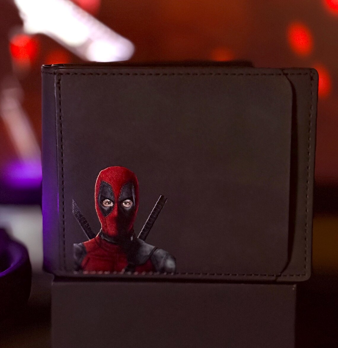 Deadpool ID Mask Wallet - Etsy