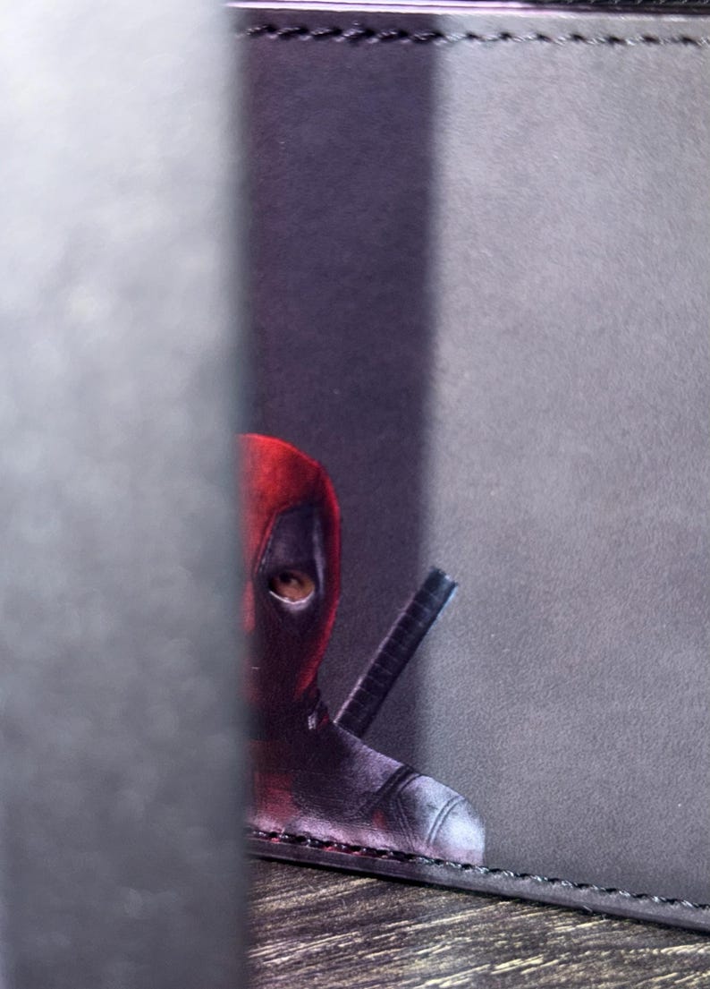 Deadpool ID Mask Wallet - Etsy