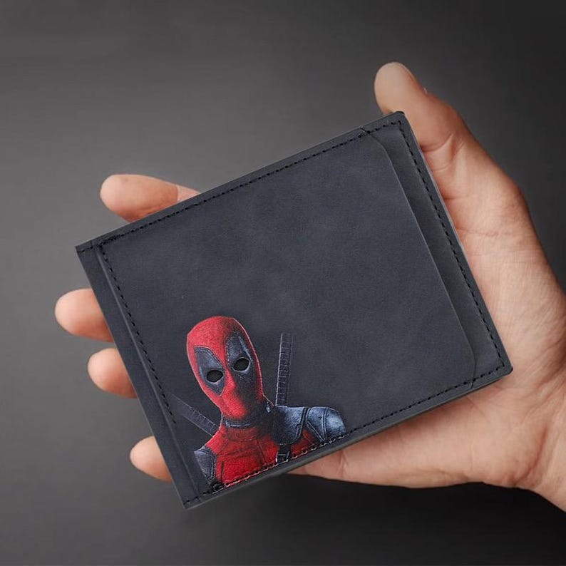 Deadpool ID Mask Wallet - Etsy