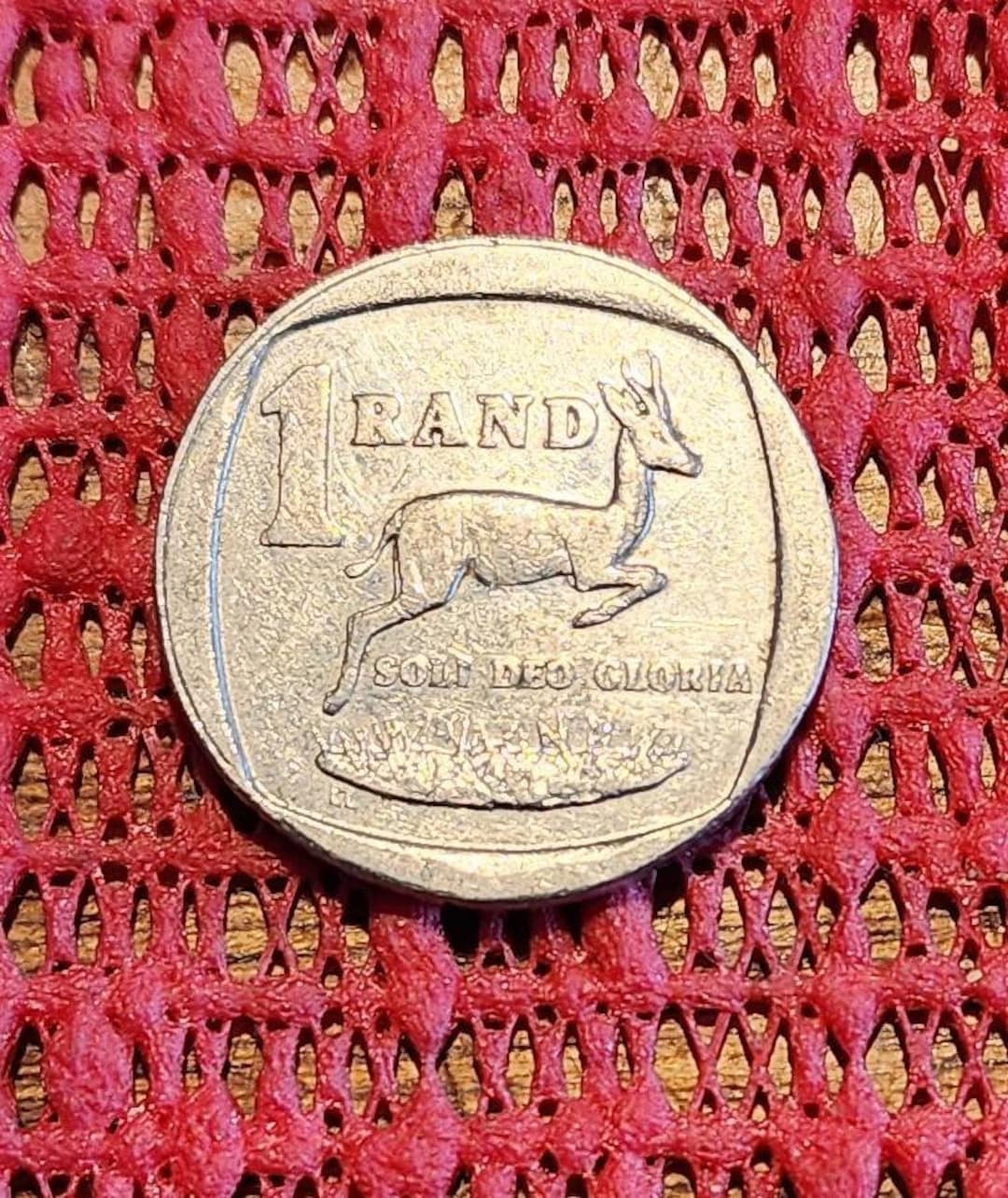 South Africa 1 Rand Coin - Etsy