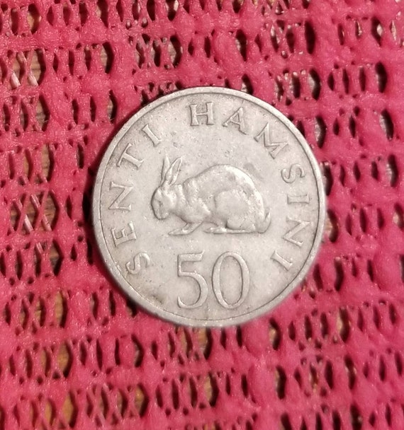 Tanzania 50 Senti 1966 Coin - Etsy