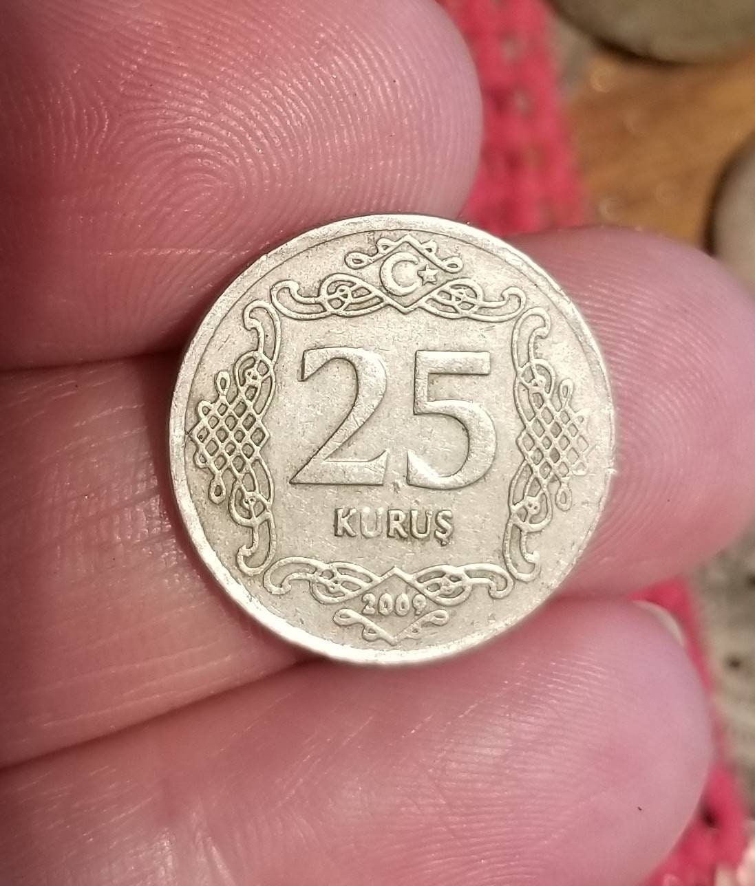 Turkey 25 Kurus Coin - Etsy