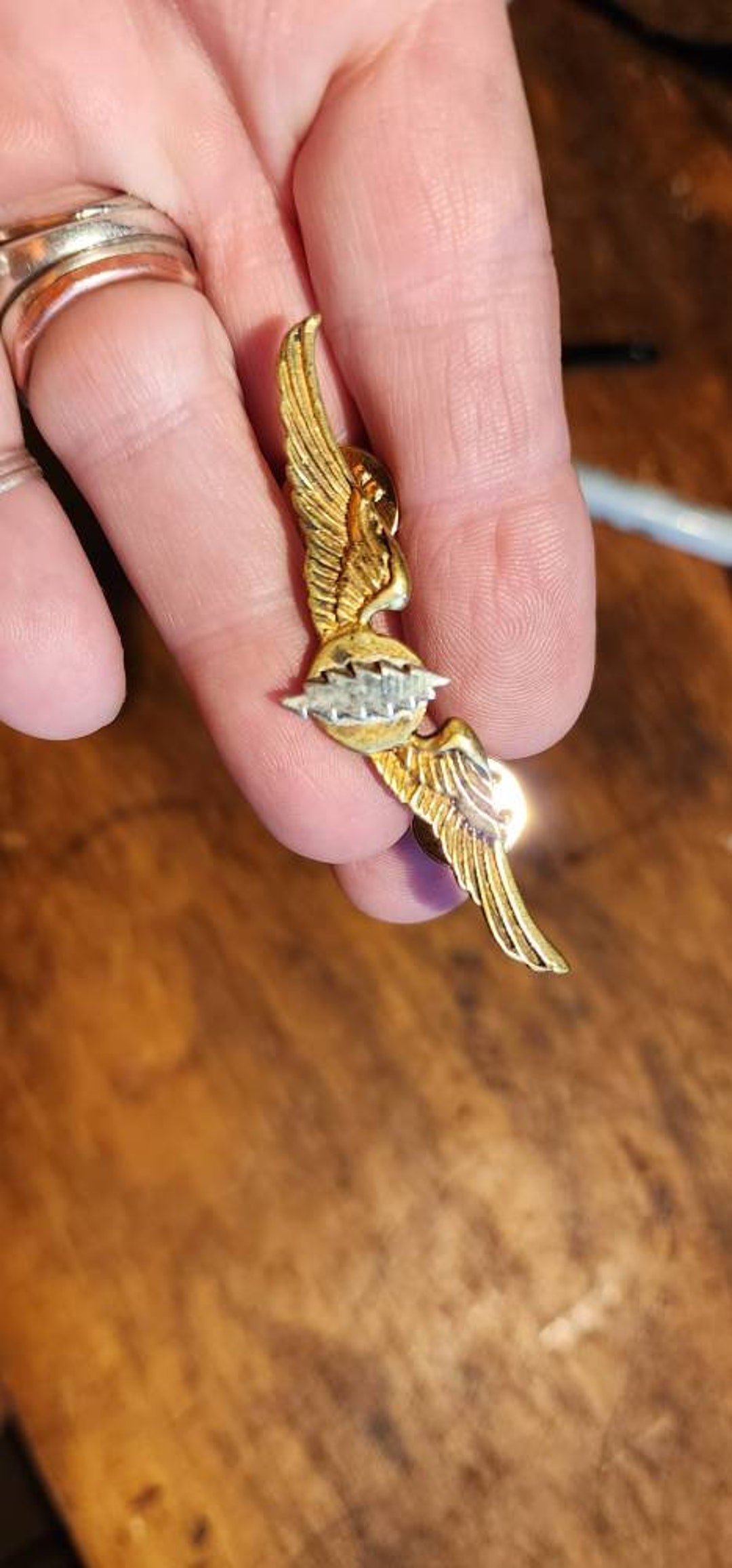 6 up Wings Pin - Etsy