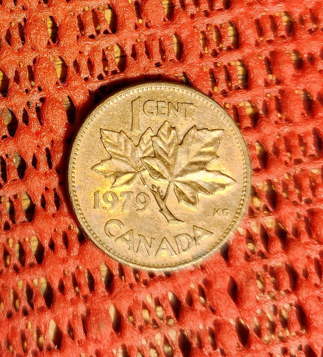 Canada 1 Cent Maple Leaf Penny 1979 Coin - Etsy