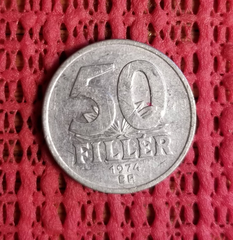 Magyar 50 filler 1974 coin - Etsy.de