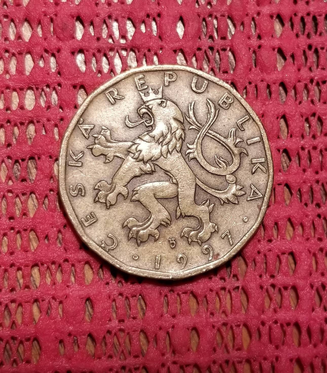 Czechoslovakia Lion Coin - Etsy