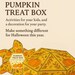 Printable Halloween Treat Box | DIY Pumpkin Candy Box Template PDF - Etsy