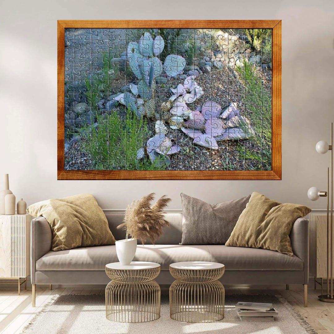 Prickly Pear Cactus Photo Wall Art Prints/jigsaw Puzzles (digital ...