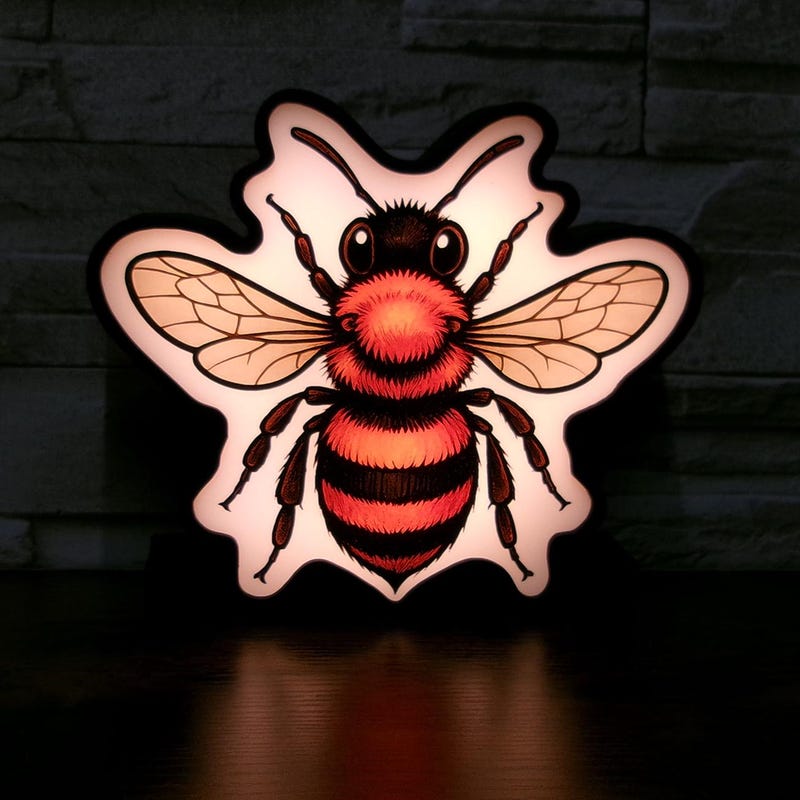 Bee Lamp - Etsy
