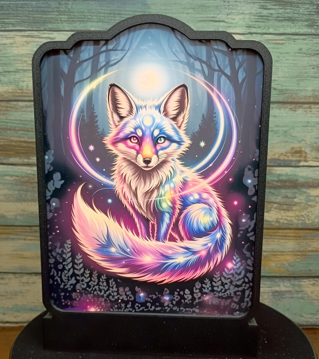 Mystical Fox LED Light: Enchanted Forest Night Light - Etsy