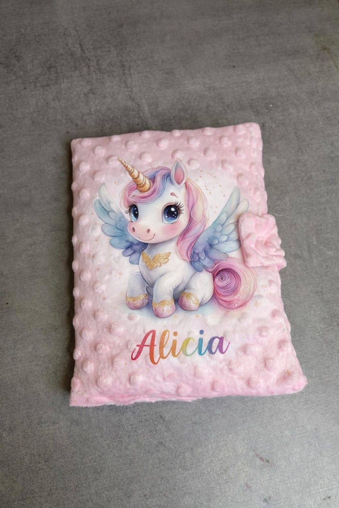 Customizable Minky Health Record Book Cover - Etsy