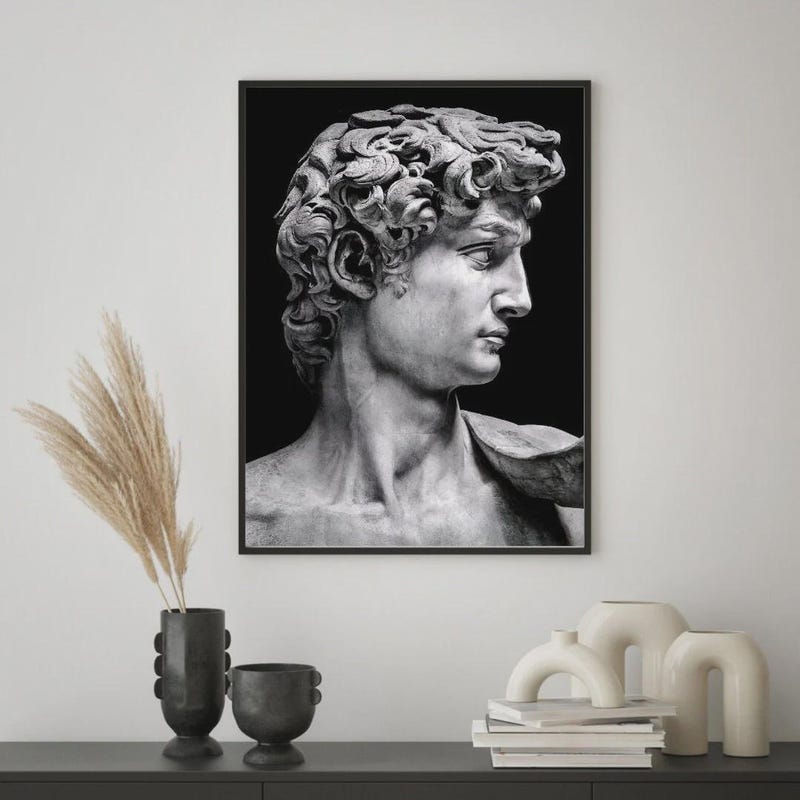 David Statue - Etsy