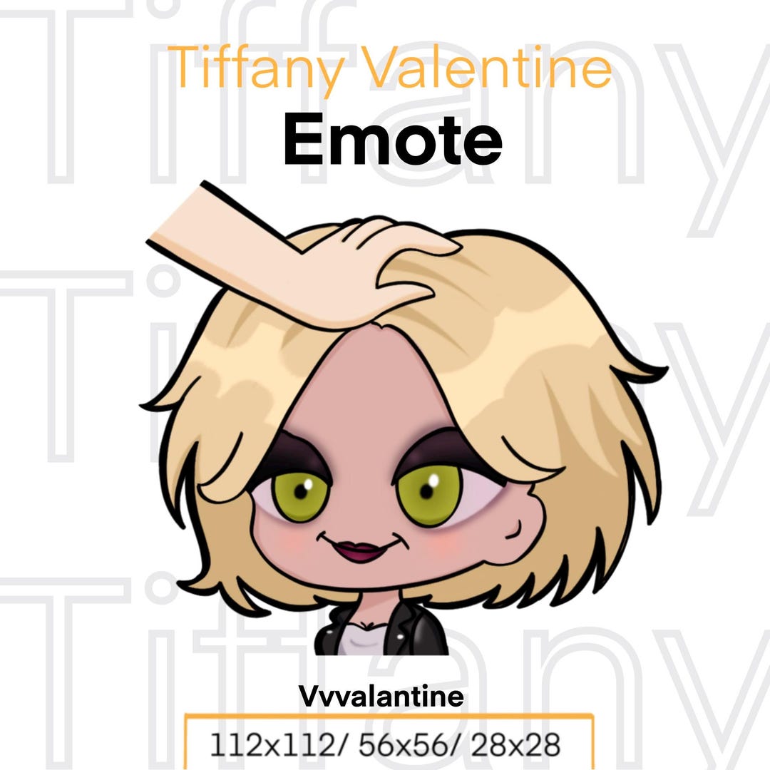 Tiffany Valentine Twitch Emote | Discord | DBD | Pat Emote | Youtube ...
