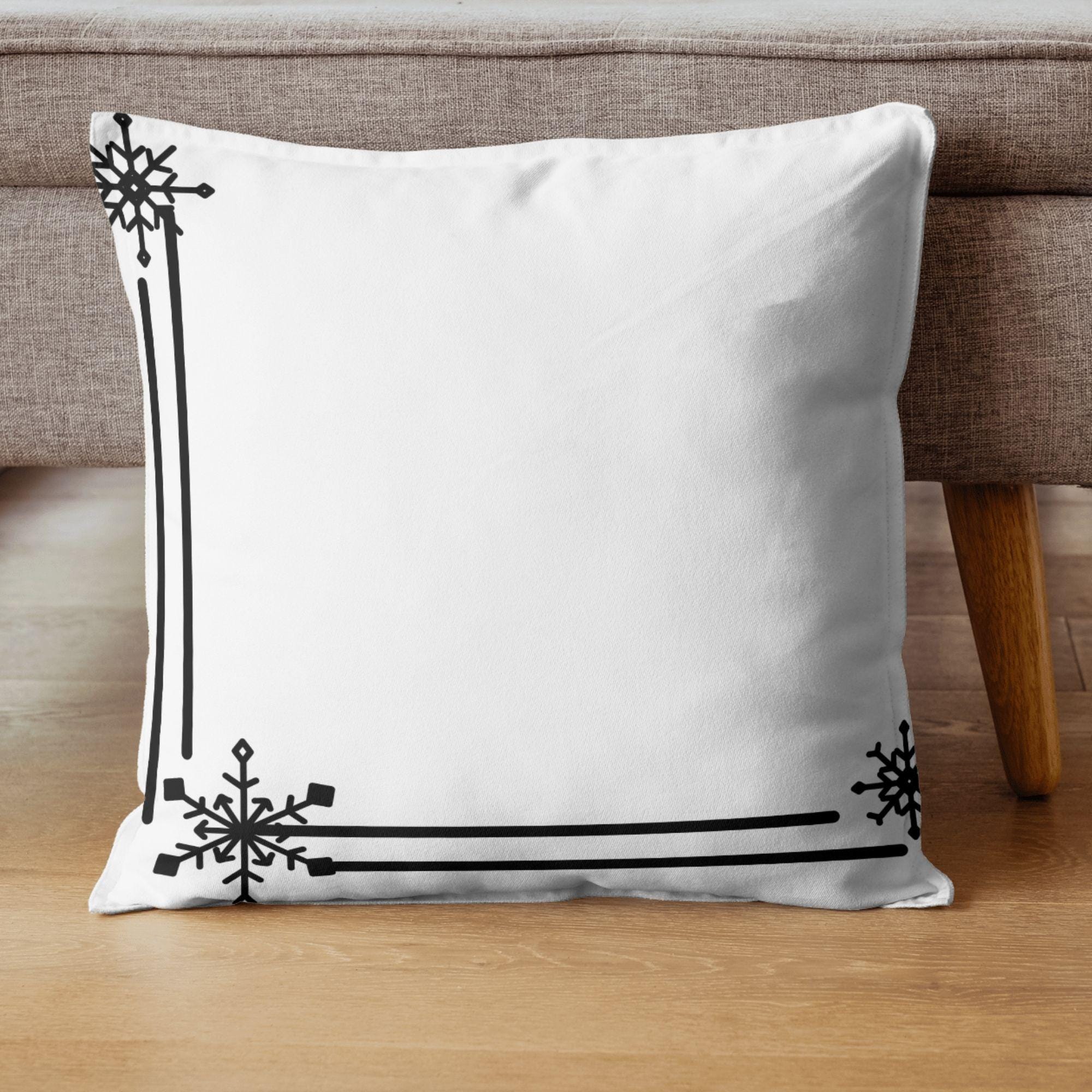 Christmas Corner Frames Clipart | Poinsettia & Holly (digital Download ...