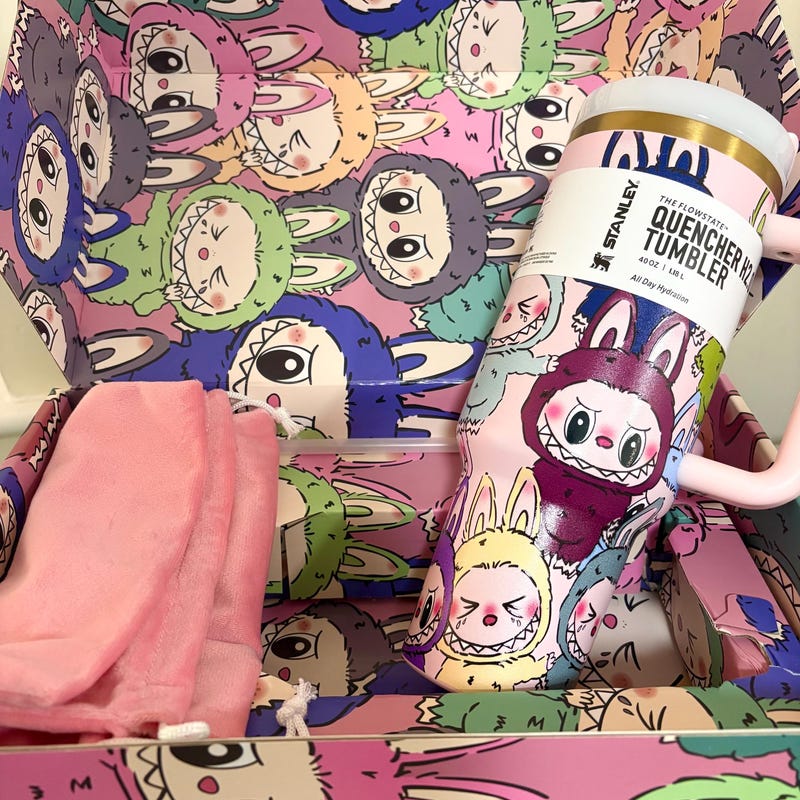 Labubu Stanley Cup - Etsy