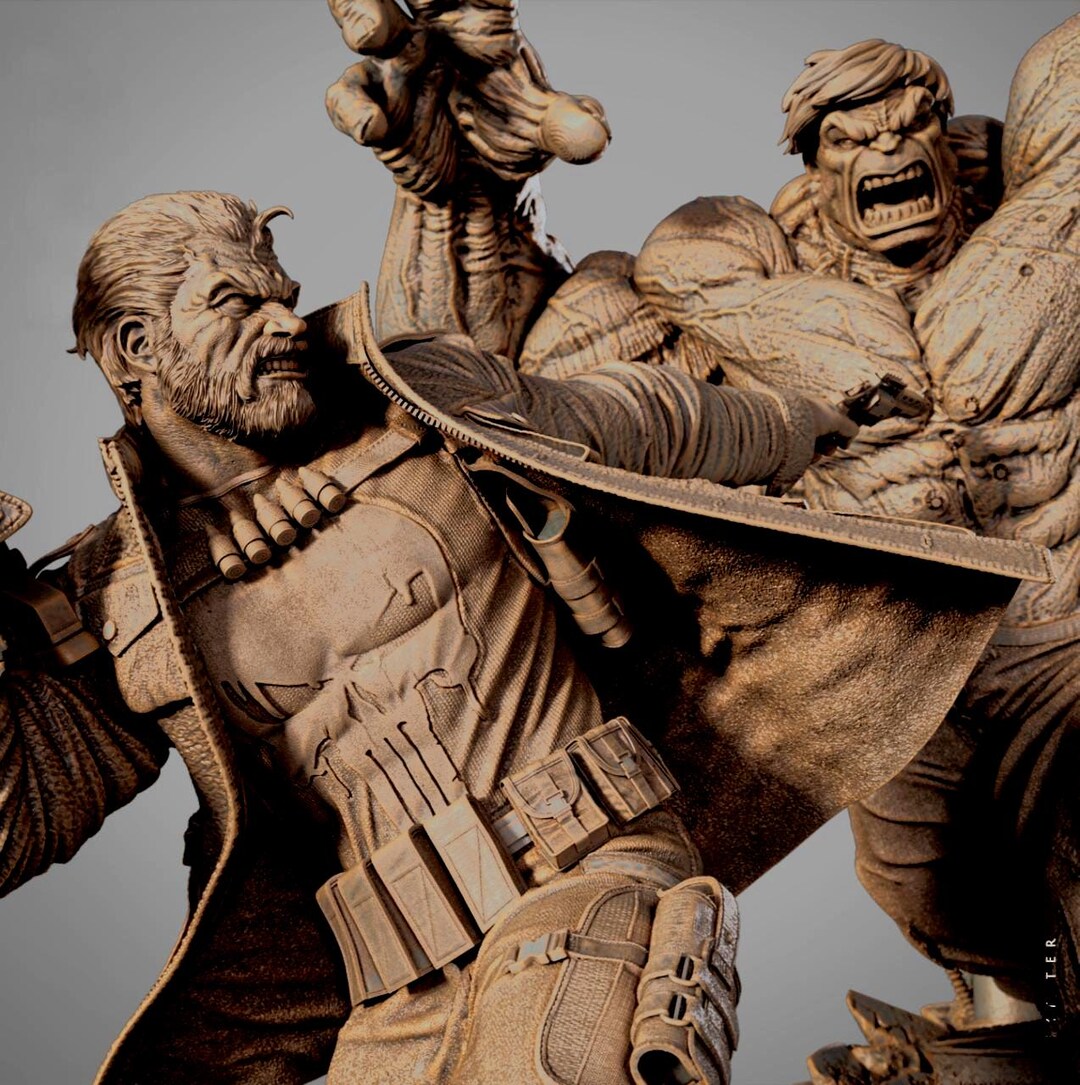 Shadow Hunter Vs Mighty Titan STL File - Etsy Australia