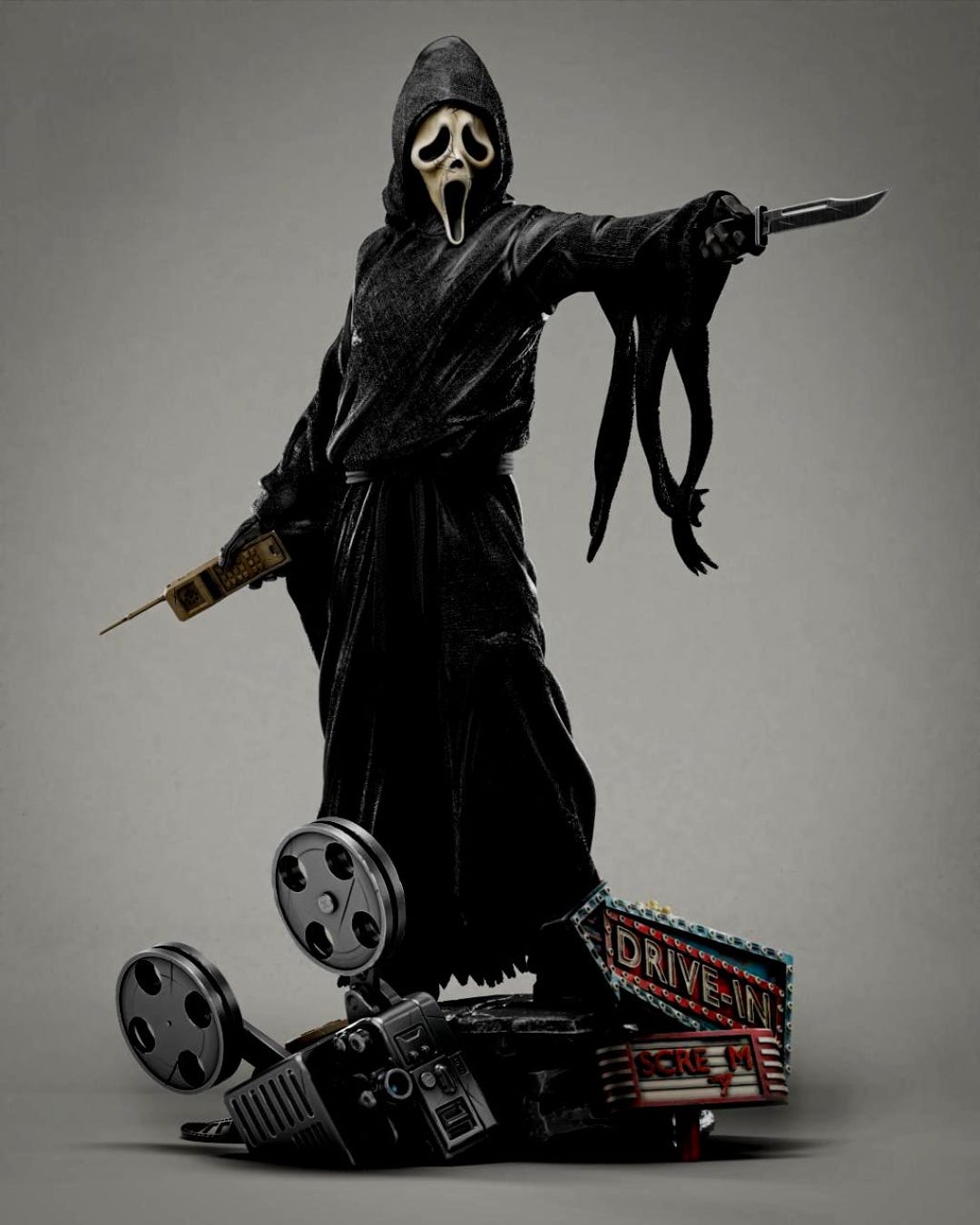 The Midnight Caller – Masked Horror Slayer STL Statue - Etsy