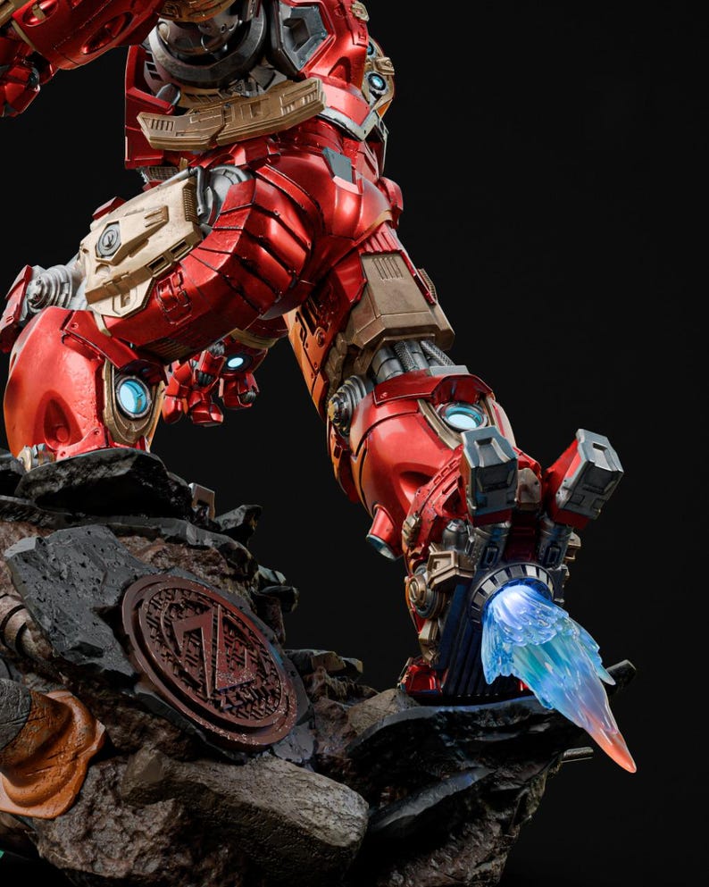 The Titan Enforcer – Armored Colossus STL Statue - Etsy