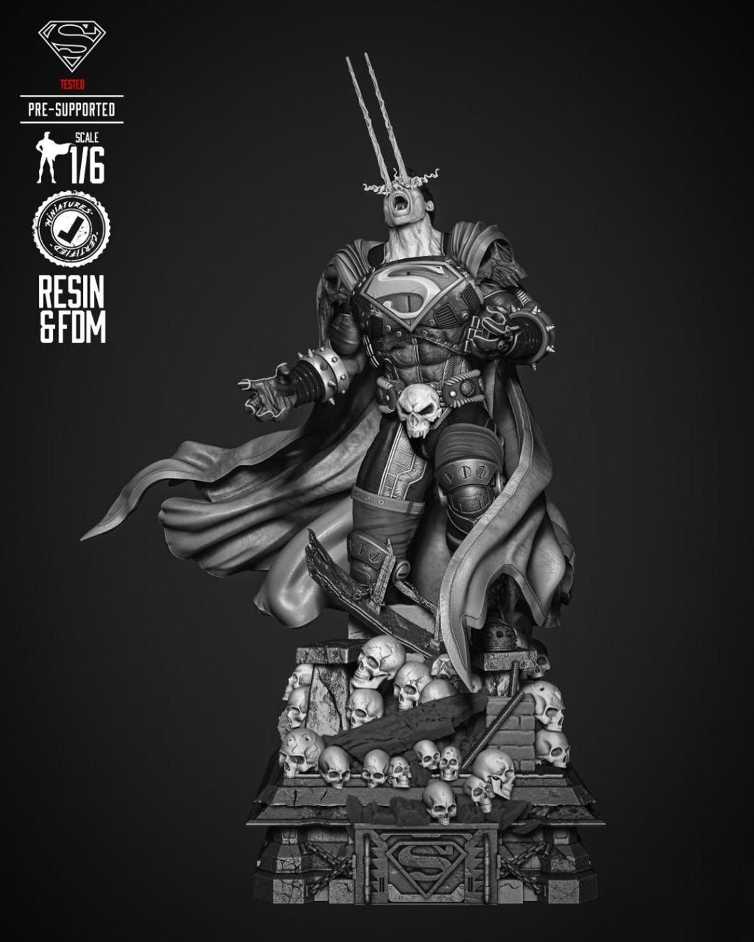 Eclipse Paragon – Dark Halloween STL Statue - Etsy