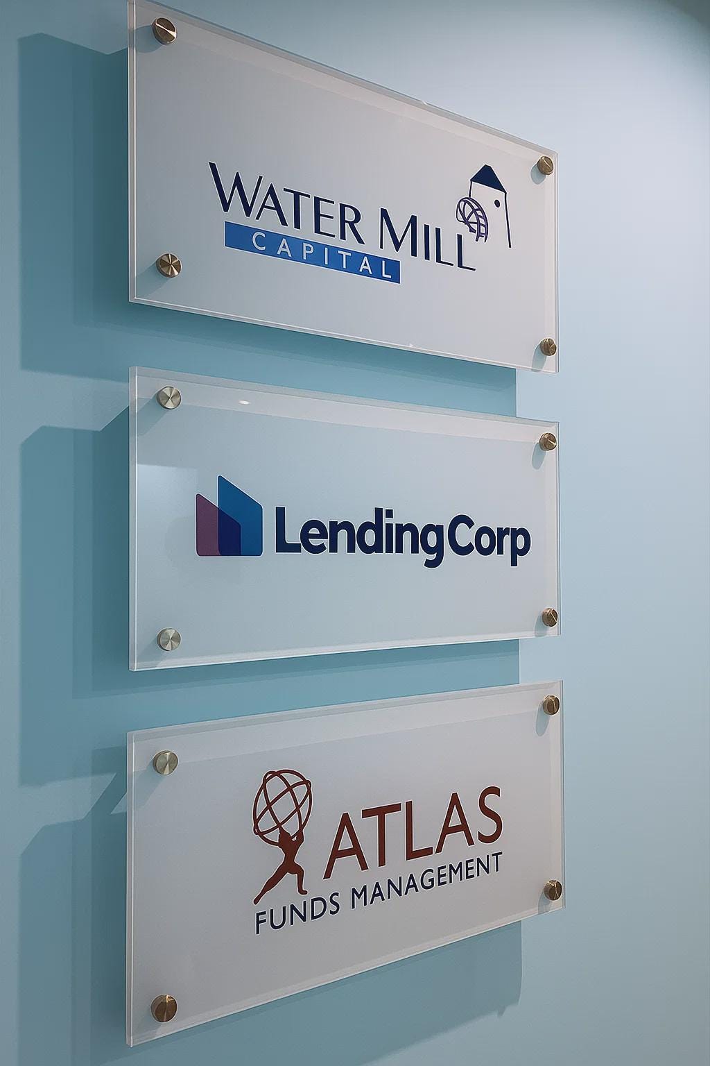 Personalized Acrylic Logo Sign - Custom Acrylic Sign - Acrylic Door ...