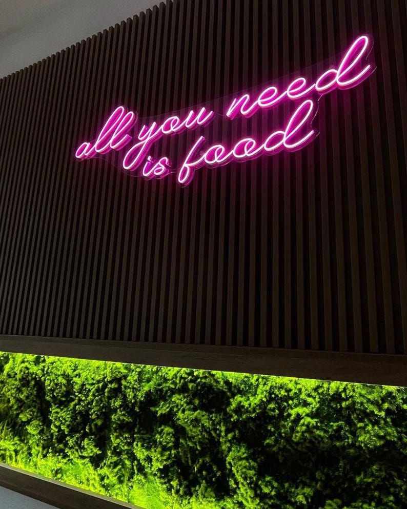 Custom Neon Decor Sign | Personalized LED Wall Light | Custom Quote ...