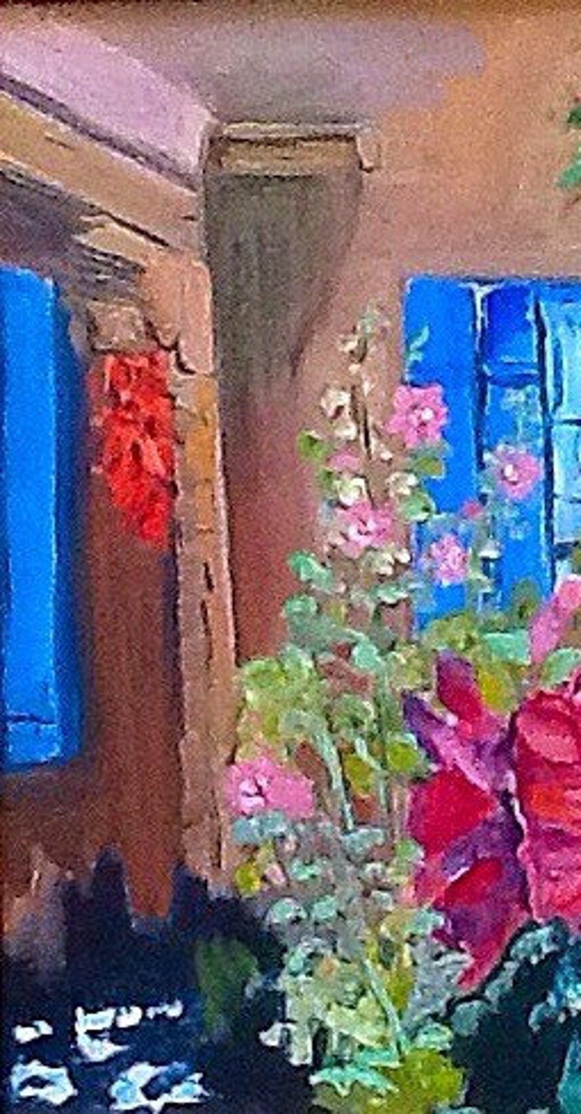 A Summer's Day an Original Fine Art Painting Oil Painting Wall Hanging ...