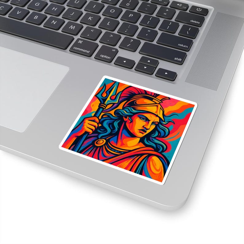 Greek Pop Art Stickers, Ancient Greece Decals, Historical Artworks ...