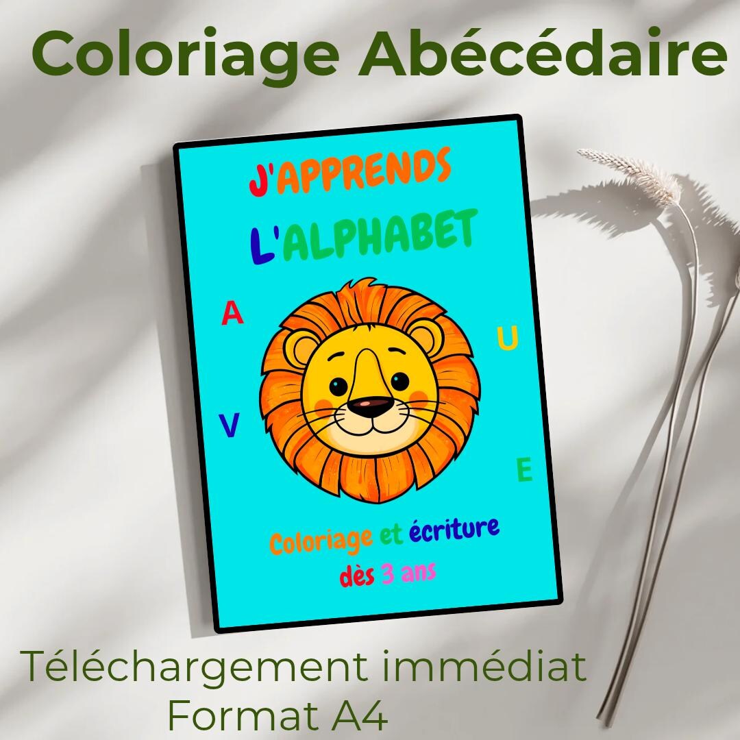Cahier D'activités Maternelle | J'apprends L'alphabet & L'Écriture ...