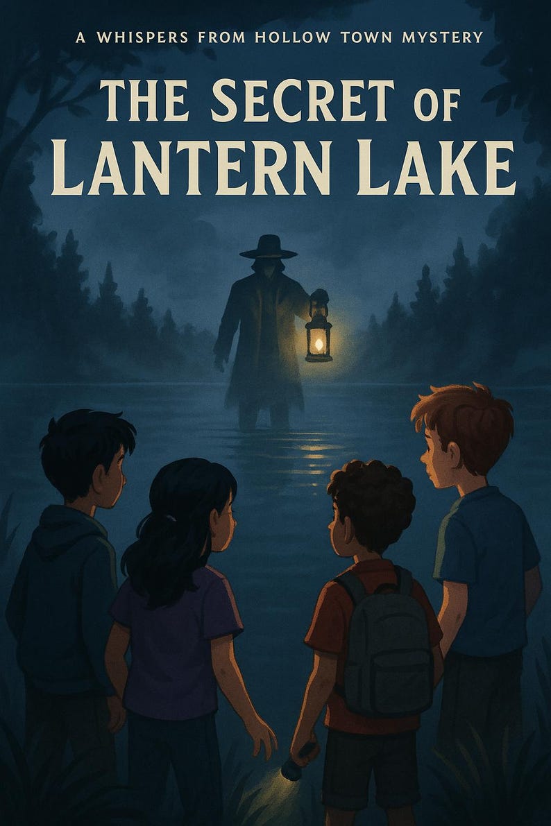 The Secret of Lantern Lake – Spooky Mystery Chapter Book for Kids Ages ...