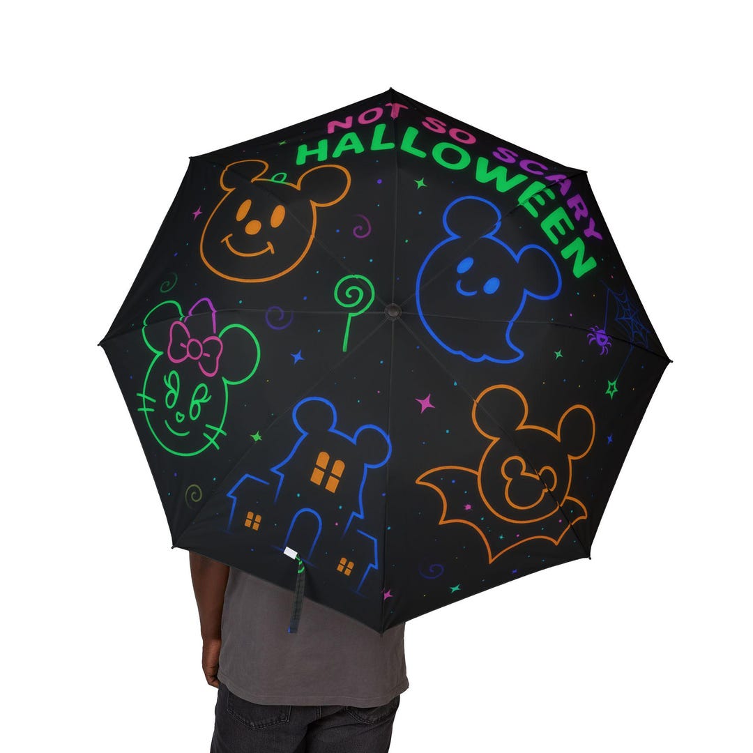 Not so Scary Halloween Party Glow-in-the-dark Halloween Umbrella, Fun ...