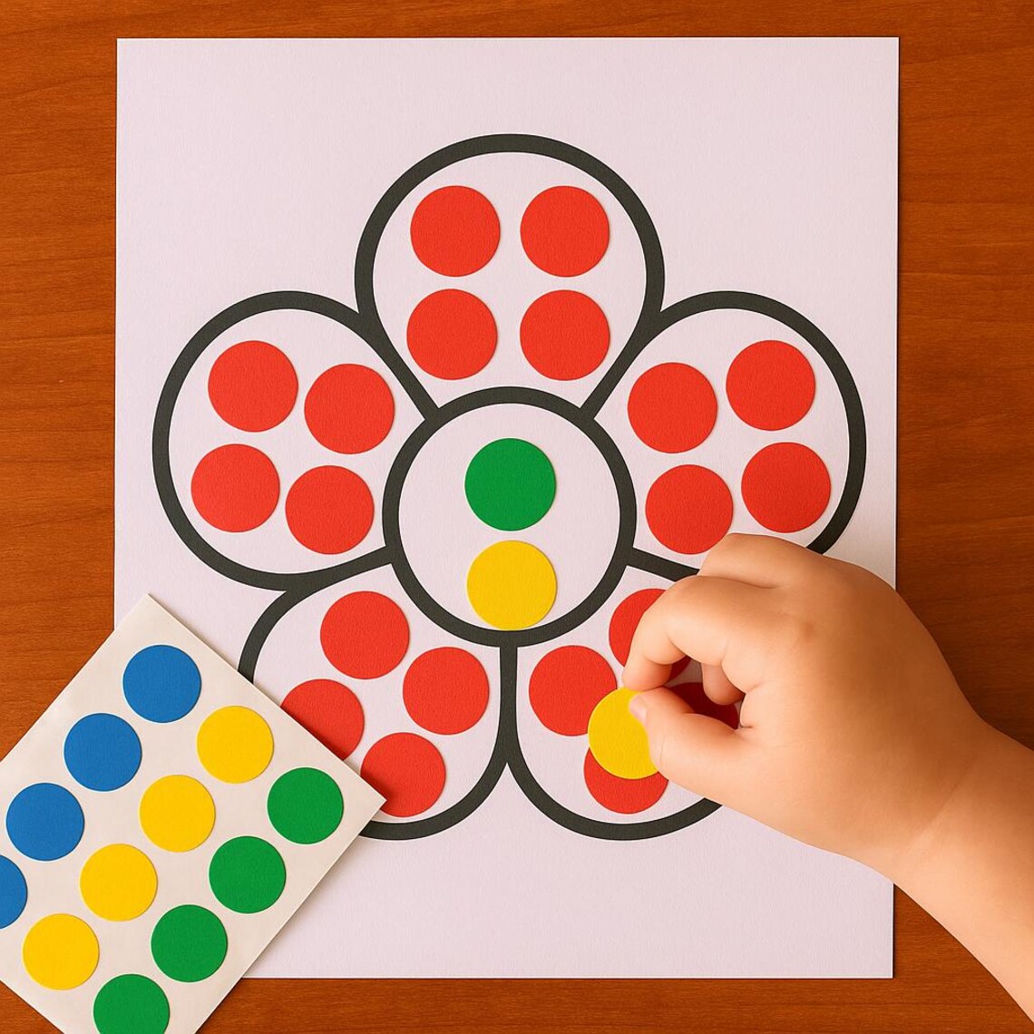 Dot Sticker Activity Printable for Toddlers | Fine Motor Skills ...