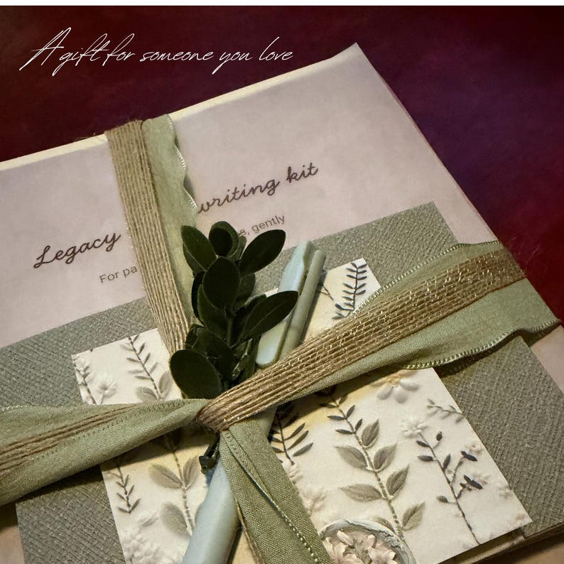 Legacy Letter Writing Kit Printable | Memory Keeping Prompts | Keepsake ...