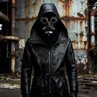 Handmade Leather Wastelander Mask – Post Apocalyptic Biker, LARP - Etsy