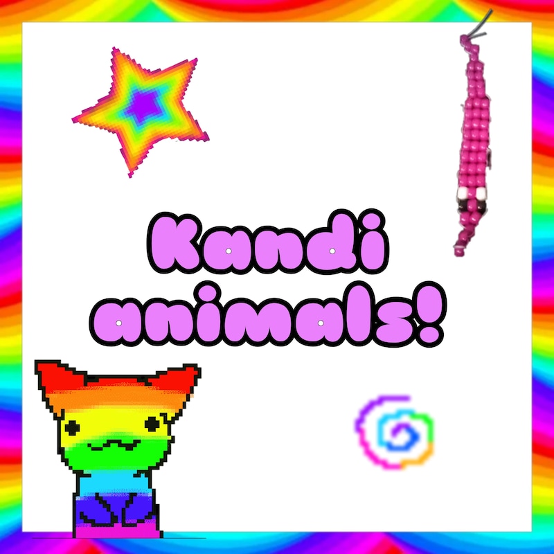 Kandi Animals - Etsy