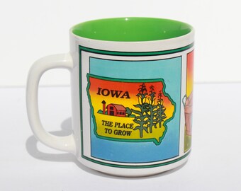 Iowa Hawkeye Mug | Etsy