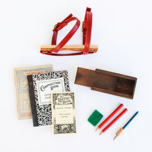 Vintage American Girl Samantha School Books, American Girl School Set ...