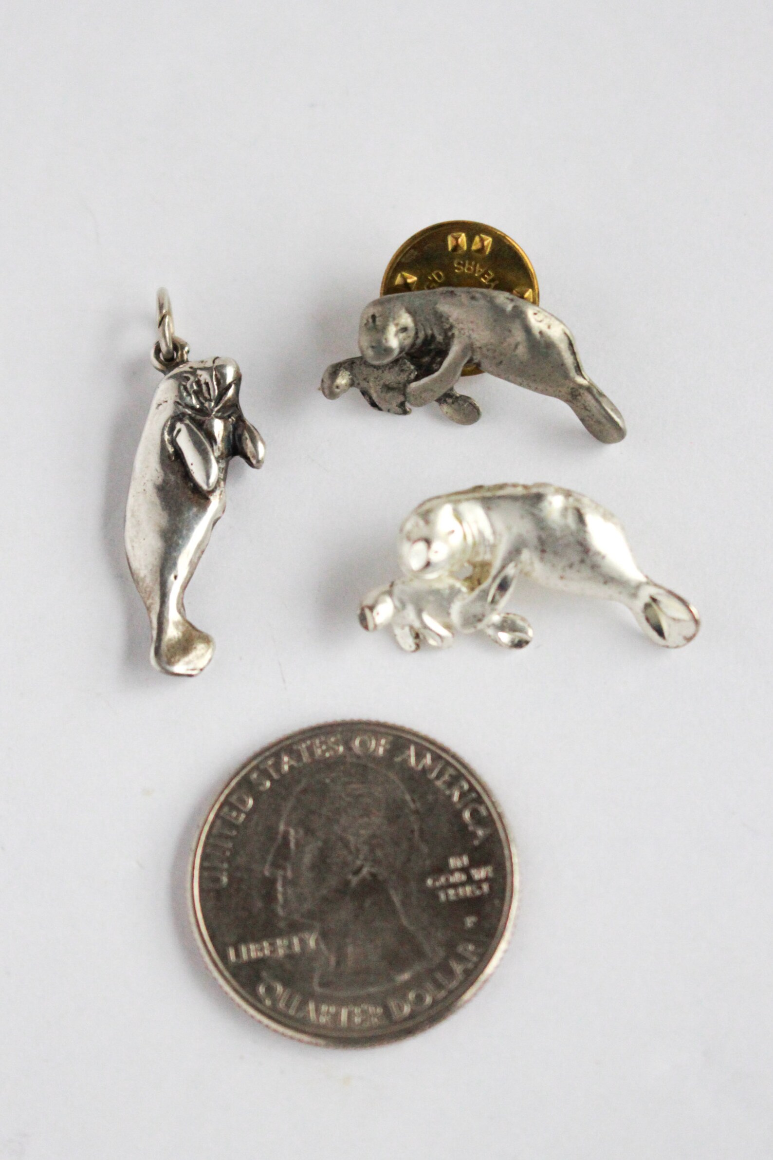 Vintage Manatee Pin Manatee Jewelry Manatee Pendant Manatee - Etsy