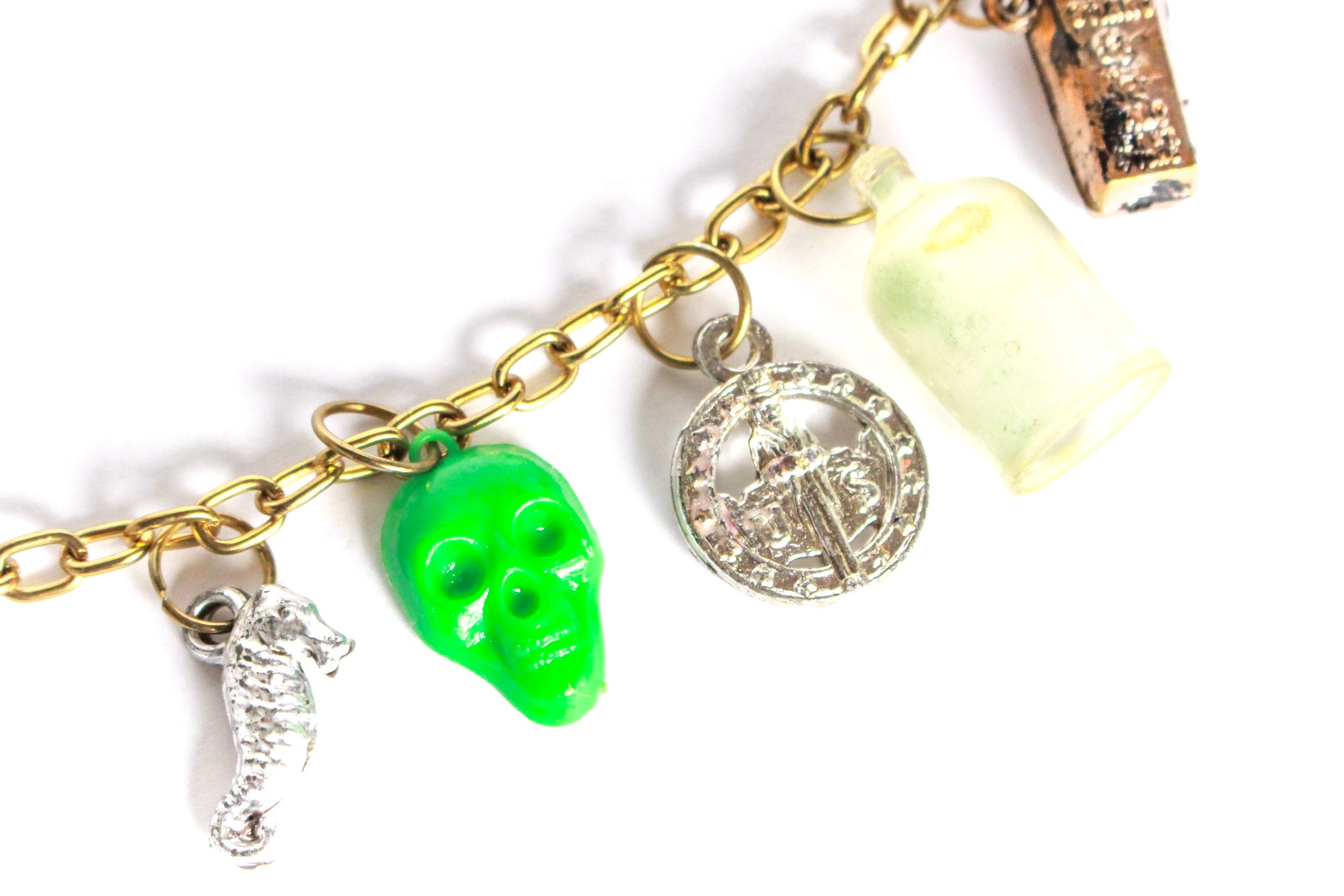 Vintage Voodoo Charm Bracelet Vintage Charm Bracelet Vintage | Etsy