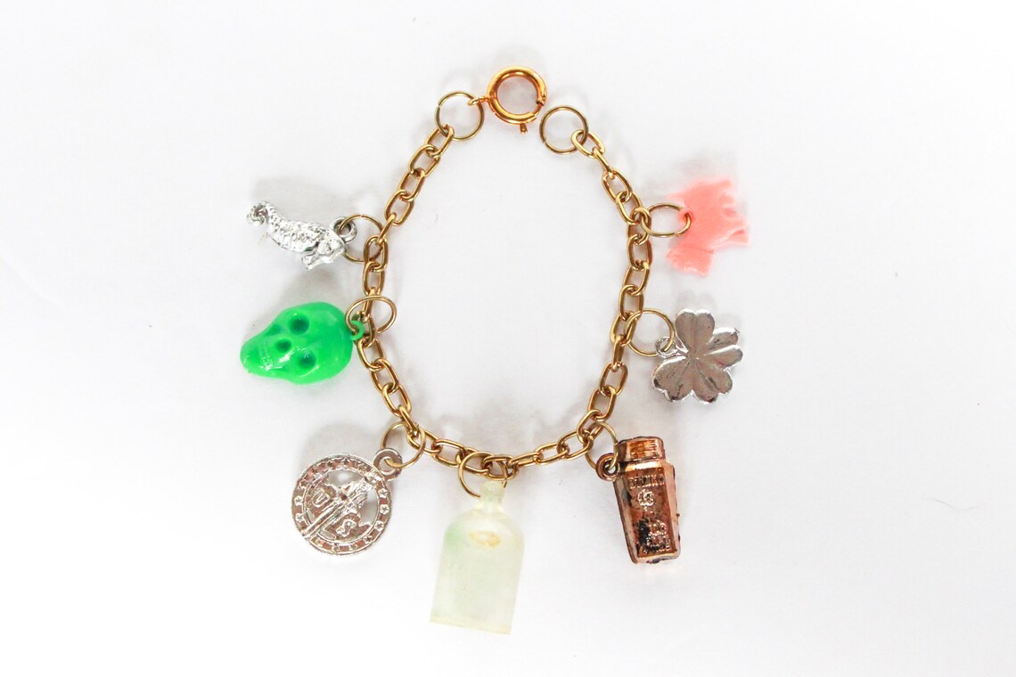 Vintage Voodoo Charm Bracelet Vintage Charm Bracelet Vintage - Etsy
