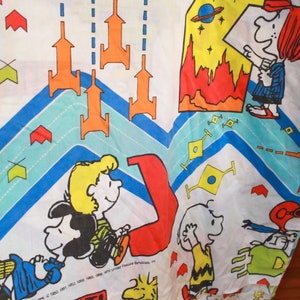 RARE Vintage Peanuts Sheets, Vintage Snoopy Sheets, RARE Vintage ...