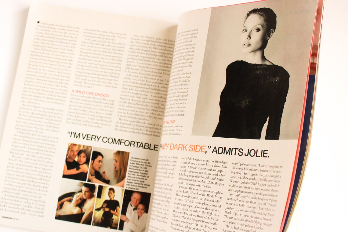 Vintage Cosmopolitan Magazine June 2001 Featuring Claudia - Etsy