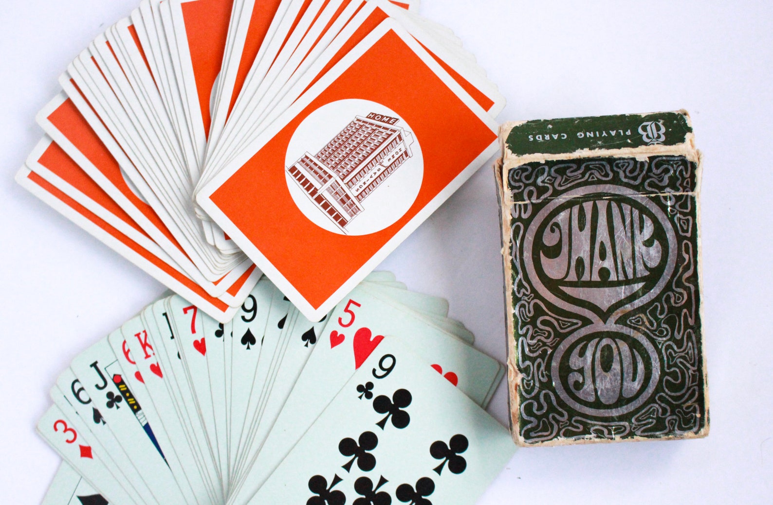 Vintage Playing Cards Vintage Brown & Bigelow Playing Cards | Etsy