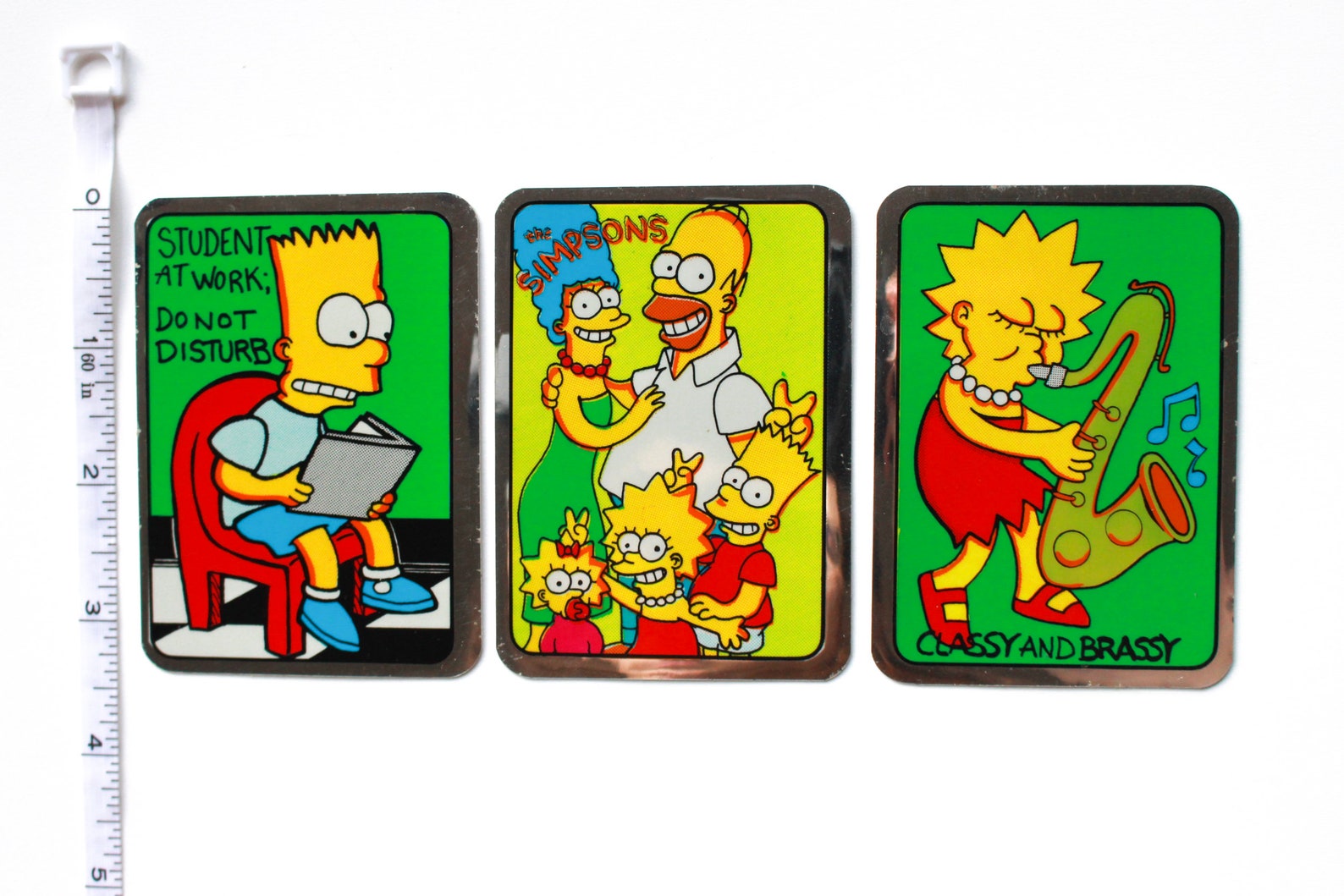RARE Vintage Simpsons Stickers Bart Simpson Homer Simpson | Etsy