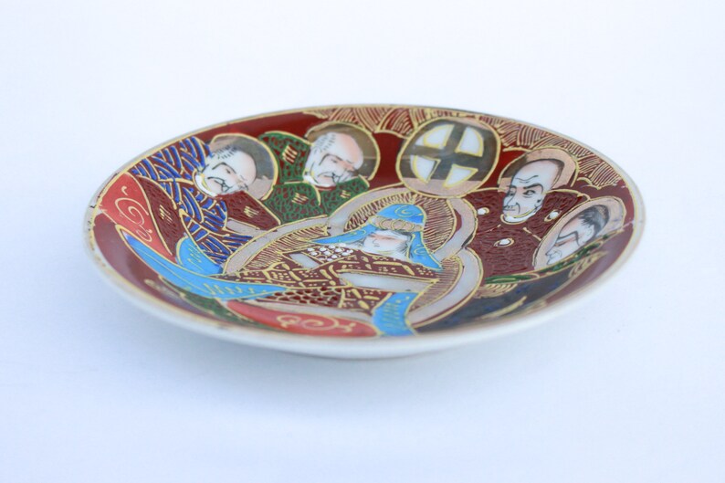 Small Vintage Japanese Plate Vintage Japanese Dish Vintage - Etsy