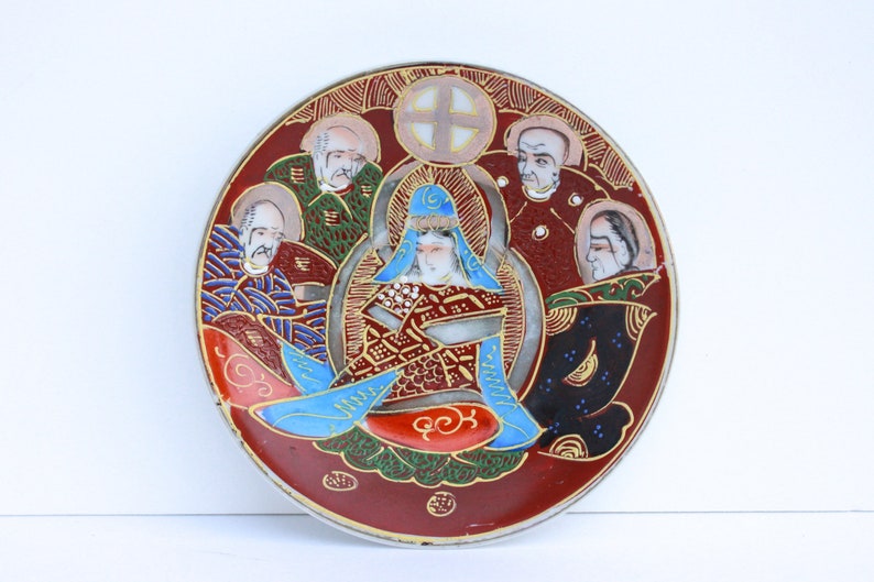 Small Vintage Japanese Plate Vintage Japanese Dish Vintage - Etsy