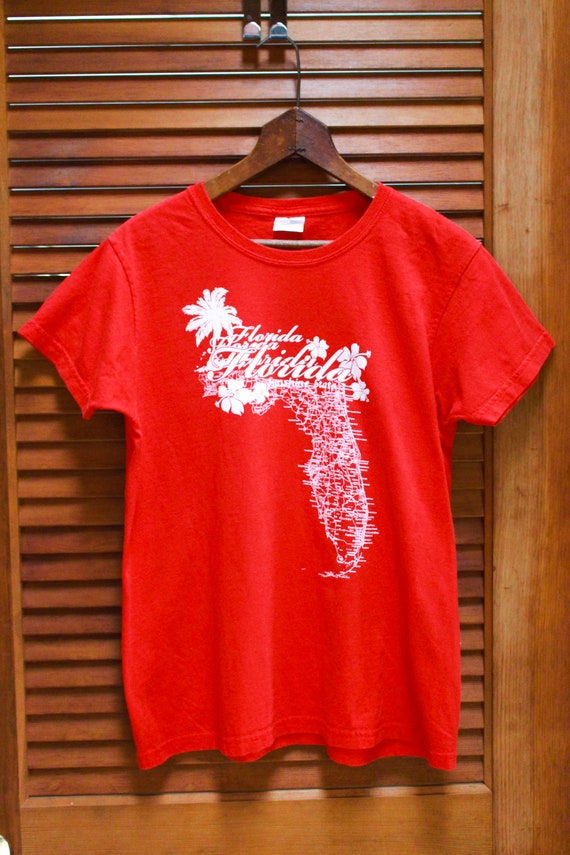Vintage Florida Shirt, Florida Map Shirt, Vintage Flo… - Gem
