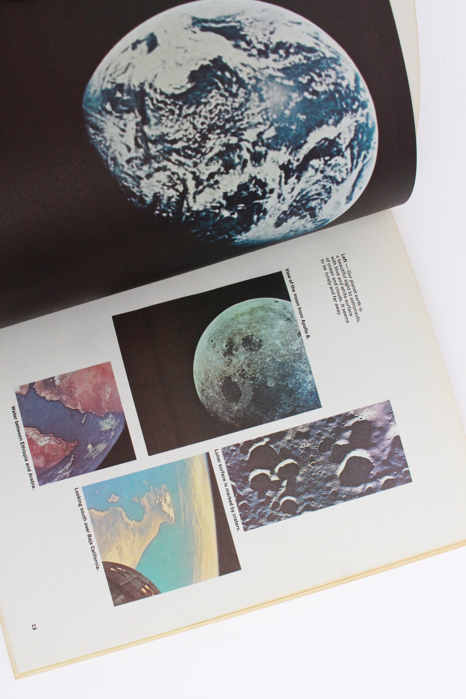 1960s Space Book: We Came in Peace, Vintage Space Book From Gulf Oil ...