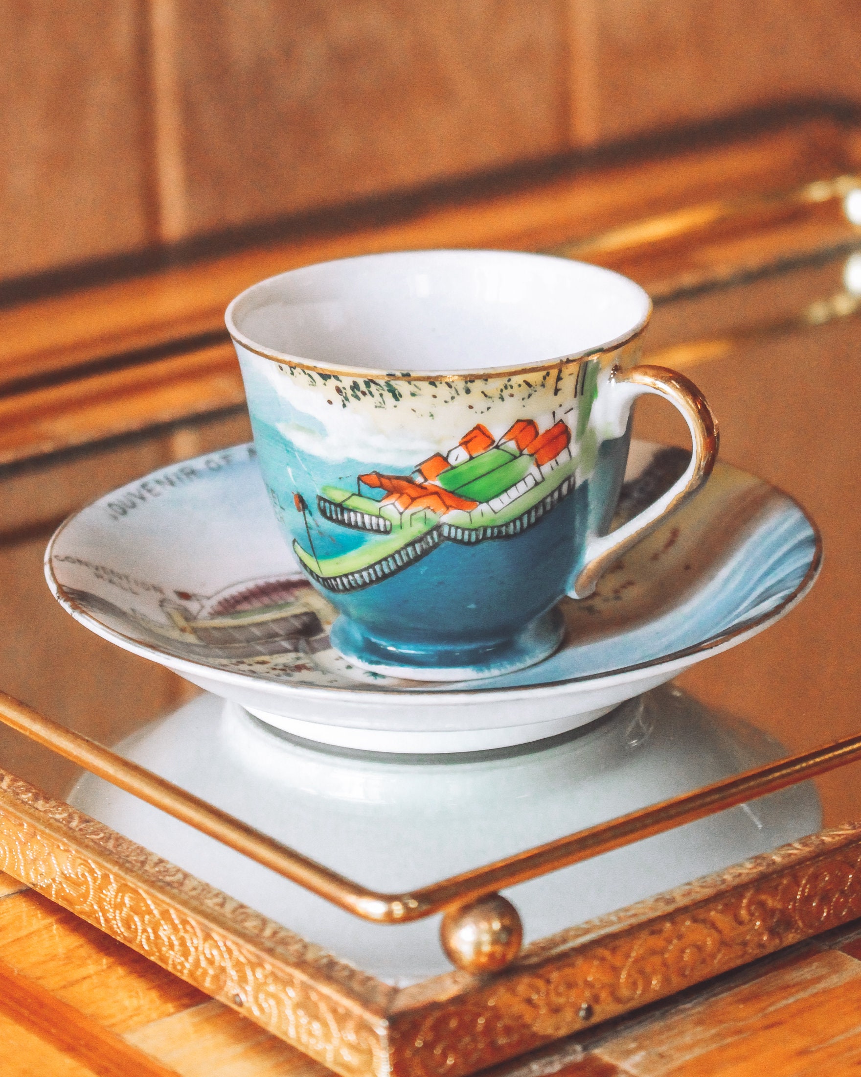 Vintage Atlantic City Tea Cup Vintage Atlantic City Souvenir | Etsy