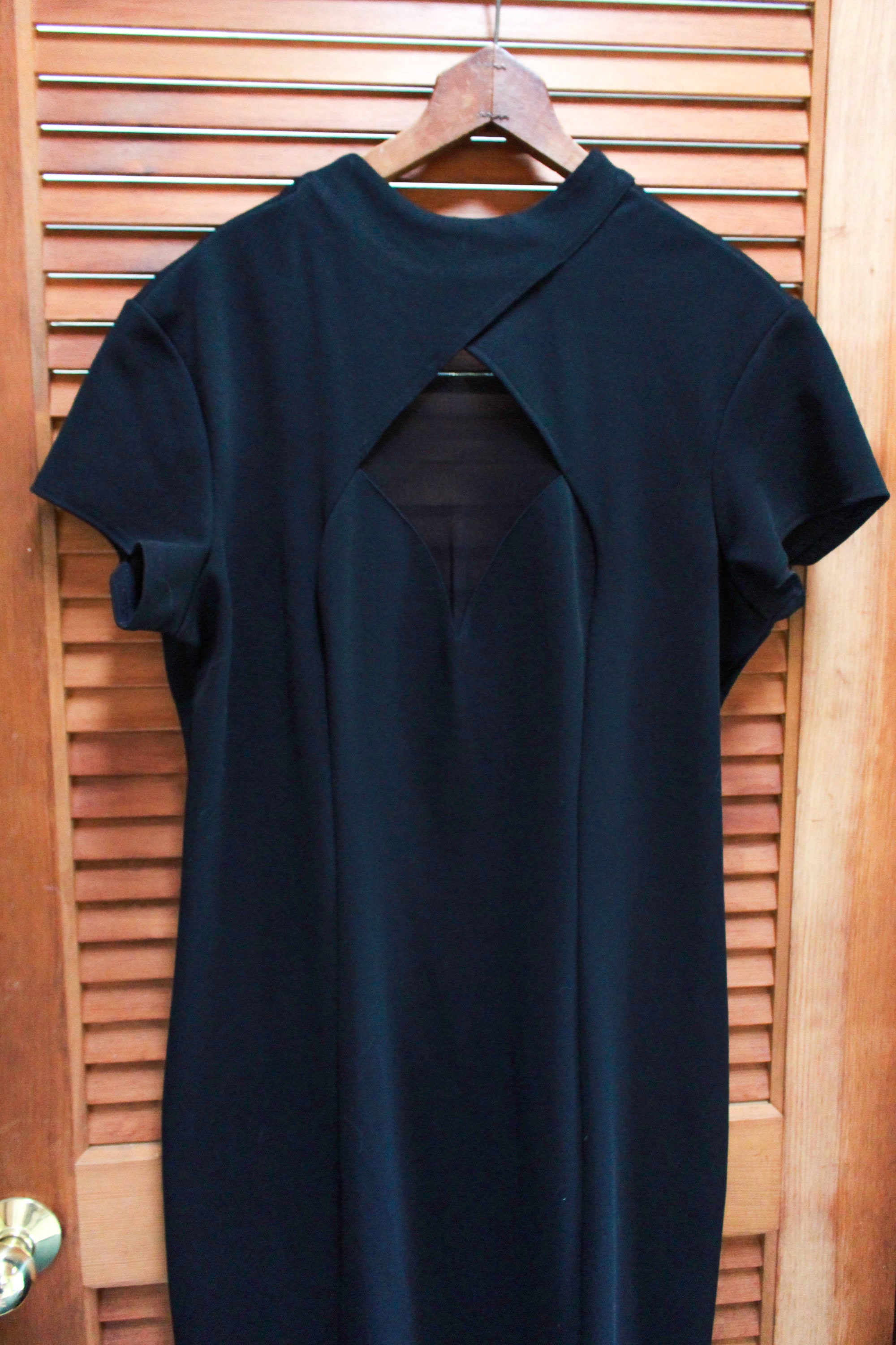 Vintage Keyhole Dress Vintage 80s Dress Vintage Black Dress | Etsy